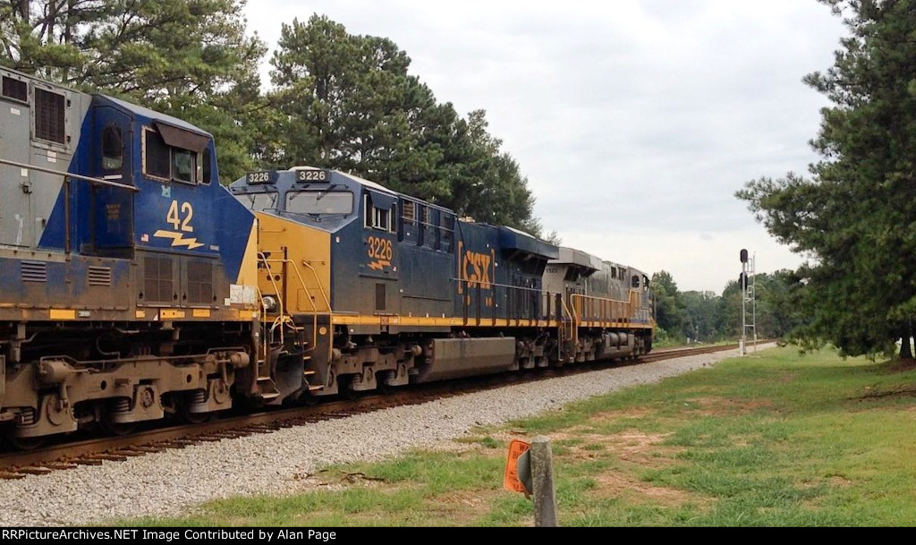 CREX ES44AC 1523 led CSX 3226, 42, and 7686